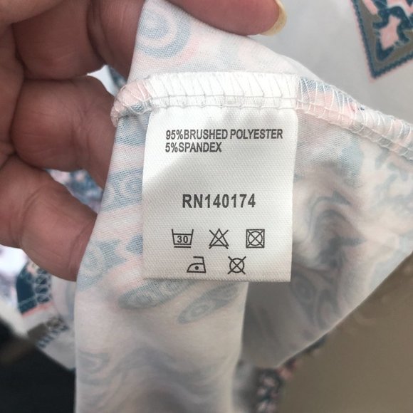 Reborn | Dresses | Reborn Collection White And Teal Blue Paisley ...